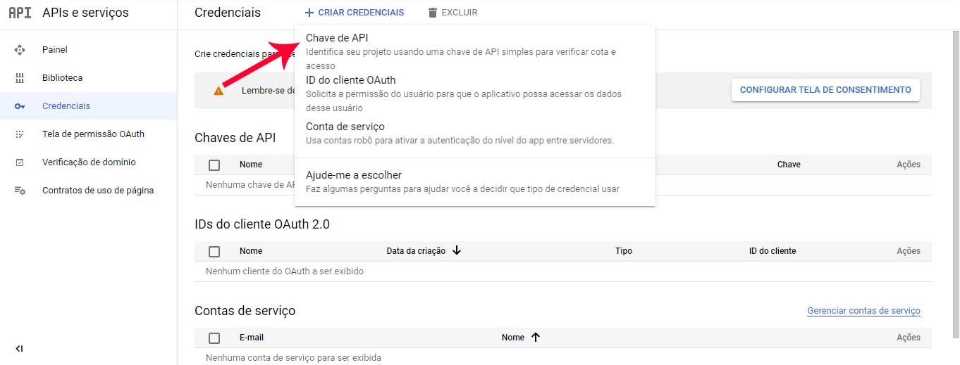 Como gerar uma API do Google Translate - Agência Sacchi Design